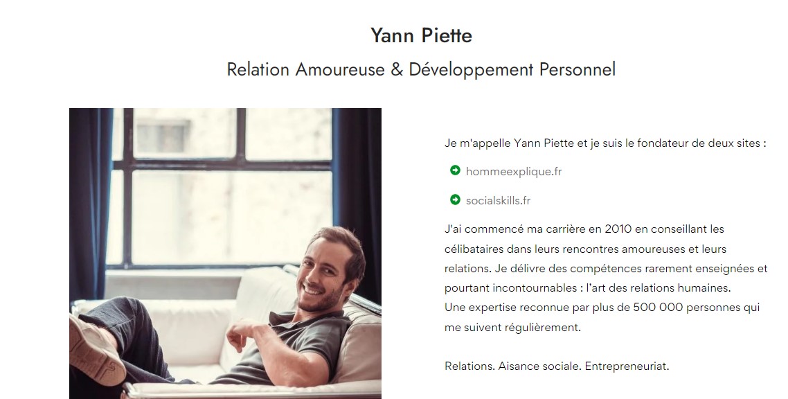 Intelligence sociale Yann Piette | Academun