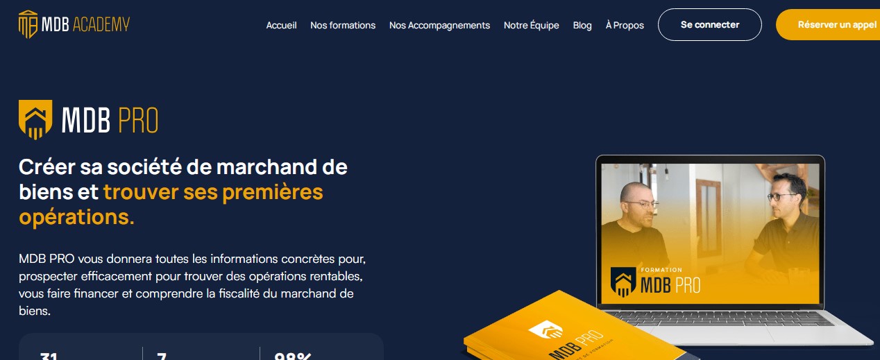 MDB PRO – Yoni le marchand de biens - Academun