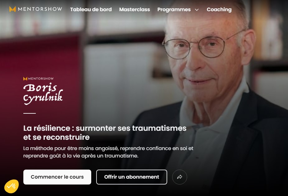 La résilience : surmonter ses traumatismes et se reconstruire Boris ...