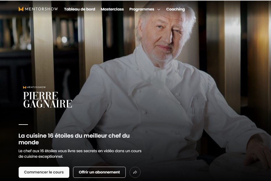 La cuisine 16 étoiles du meilleur chef du monde Pierre Gagnaire - Academun